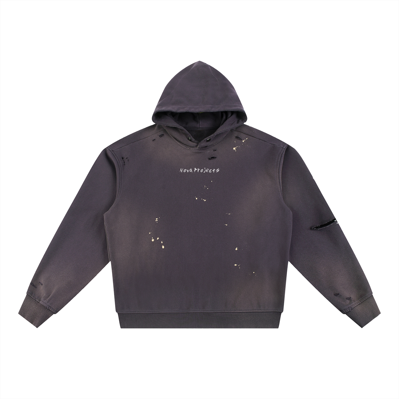 Nova Projects Distressed Hoodie – NOVA PROJECTS